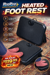 Pop Pop's Heated Foot Rest NEW — Pop Pop Office Machines