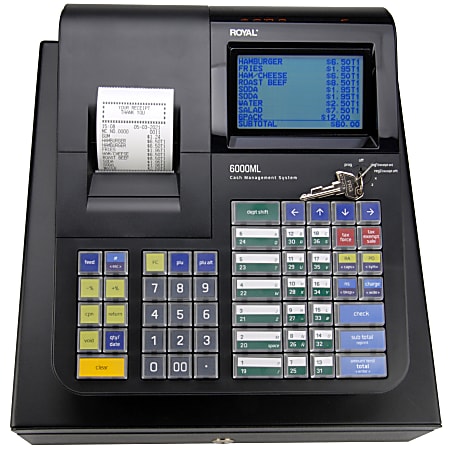 Royal Alpha 6000ML Cash-Register ( Scanning Cash Register ) — Pop Pop ...