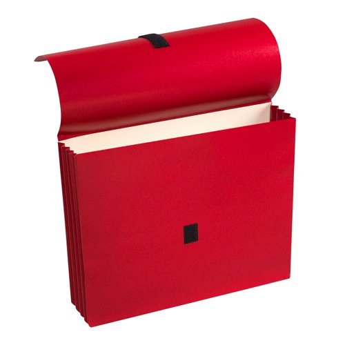 Wilson Jones ColorLife Expanding Wallets, 9.5 x 11.75 Inches, Red, 1 U ...
