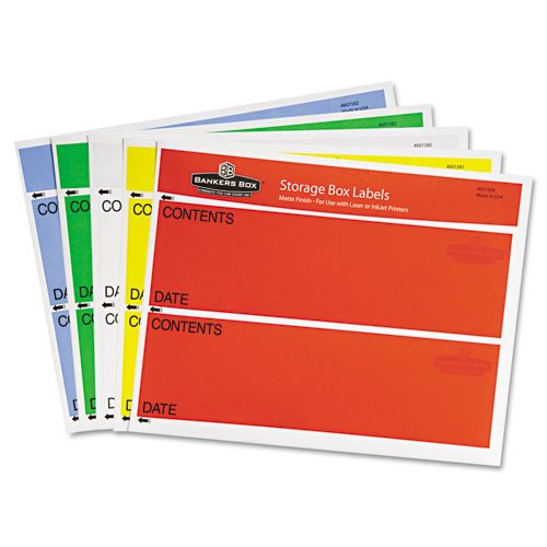 FEL0027101 - Bankers Box Storage Box Labels — Pop Pop Office Machines